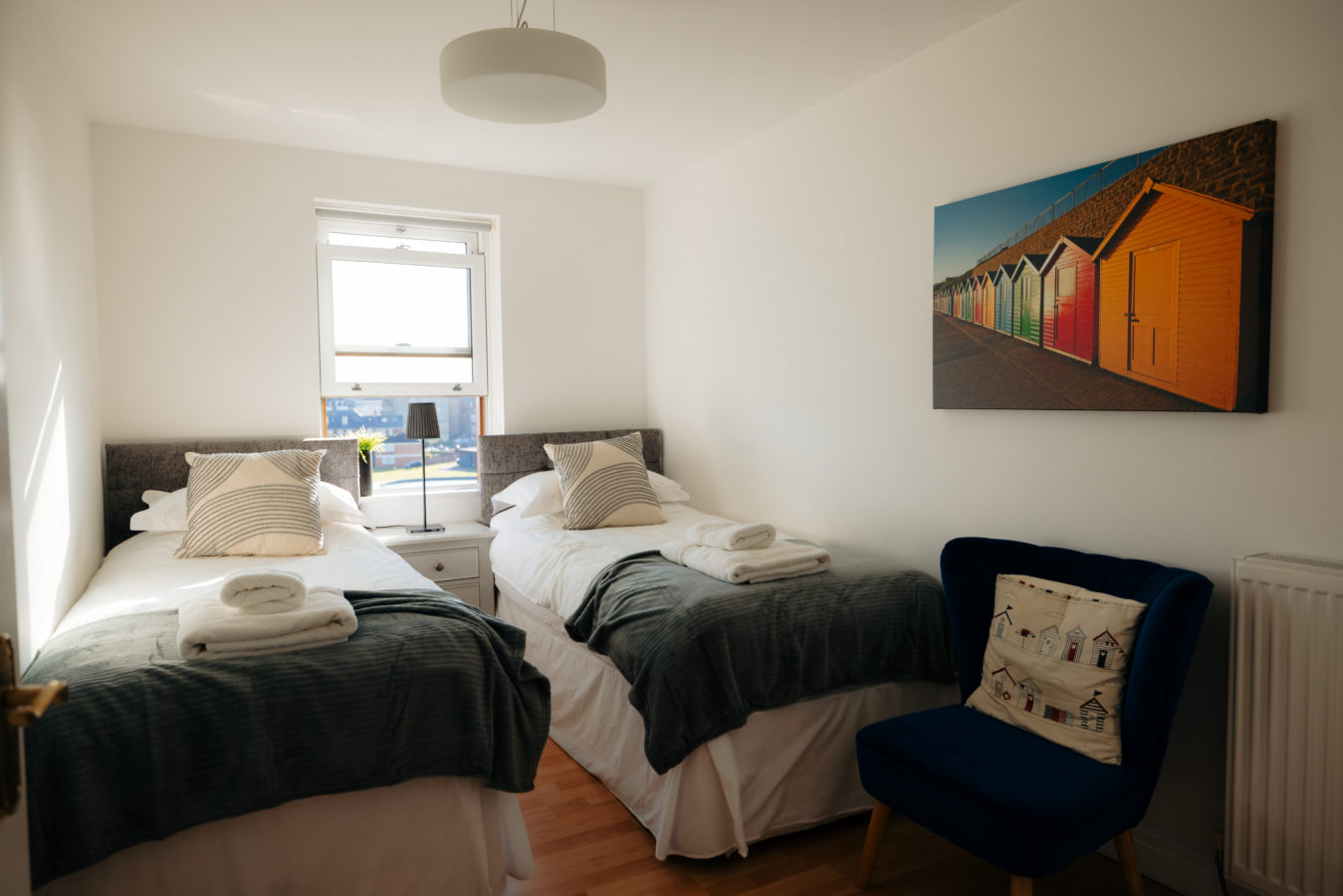 Whitby Sea-View Apartment with Juliet Balcony | Blue Horizon